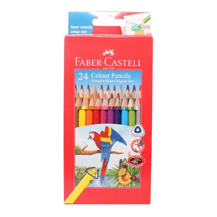 Faber Castell Color Pencils 24 Pcs Set | Daraz.com.np