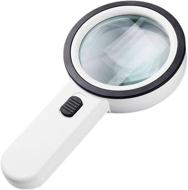 HD LED magnifying lens glass with light | Daraz.com.np