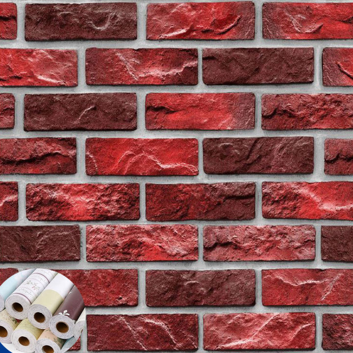 Brick Wall Designed Wall Paper | Daraz.com.np