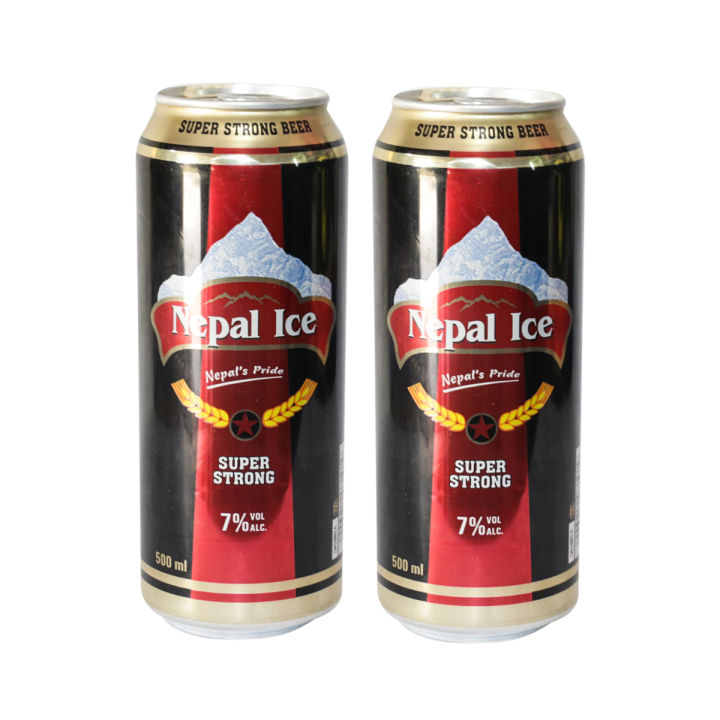 Nepal Ice Super Strong Can Beer - 500 ml ( Pack of 2 ) | Daraz.com.np