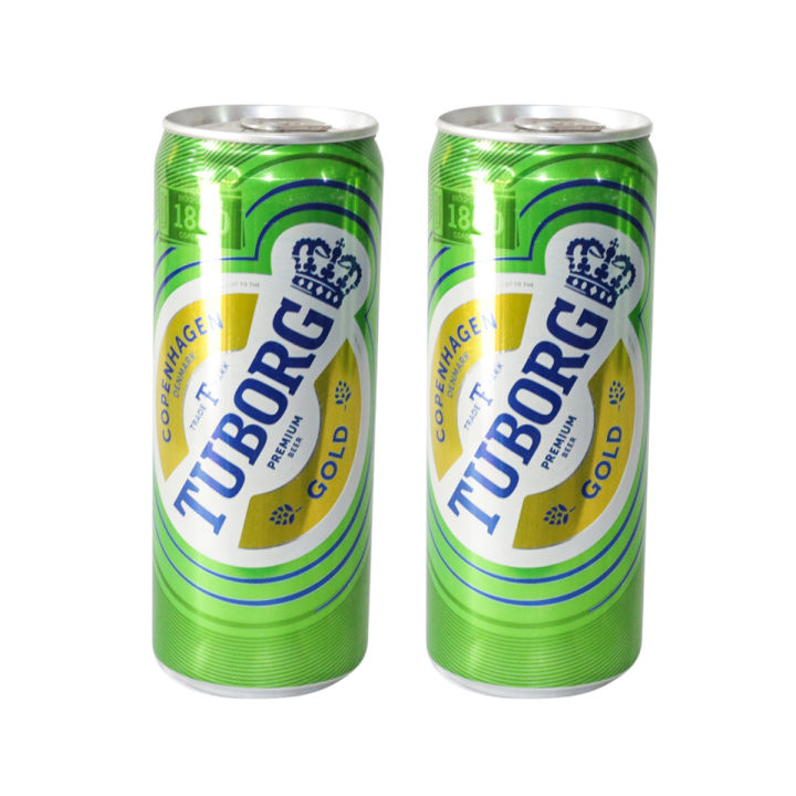 Tuborg Gold Can Beer - 330 ml ( Pack Of 2 ) | Daraz.com.np