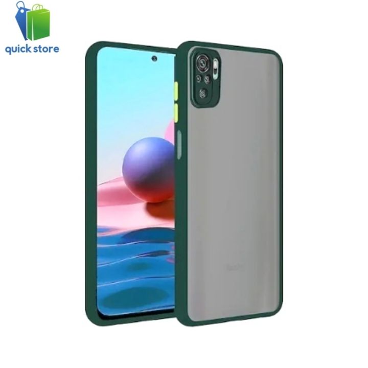 Redmi Note 10 Camera Protection Matte Semi Hard Cover | Daraz.com.np