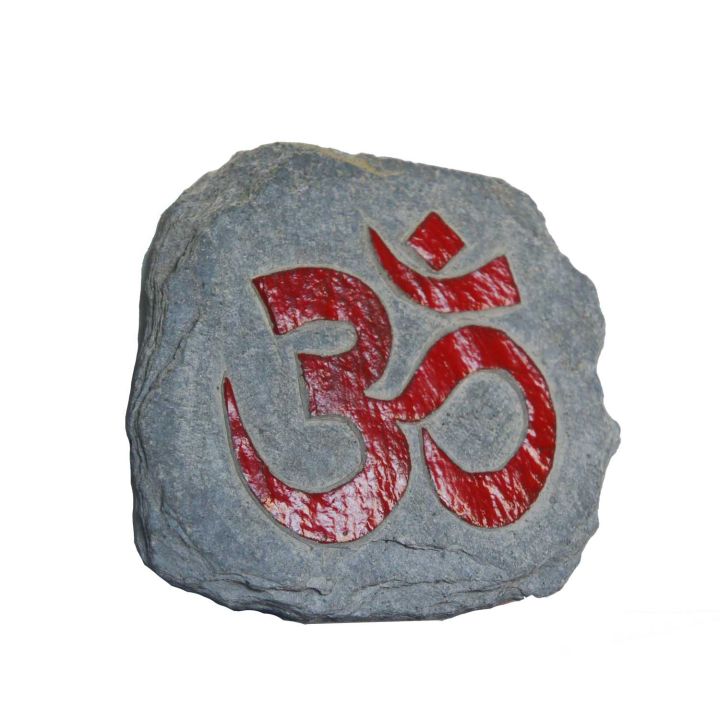 Handcarved OM in a Stone Made in Nepal | Daraz.com.np