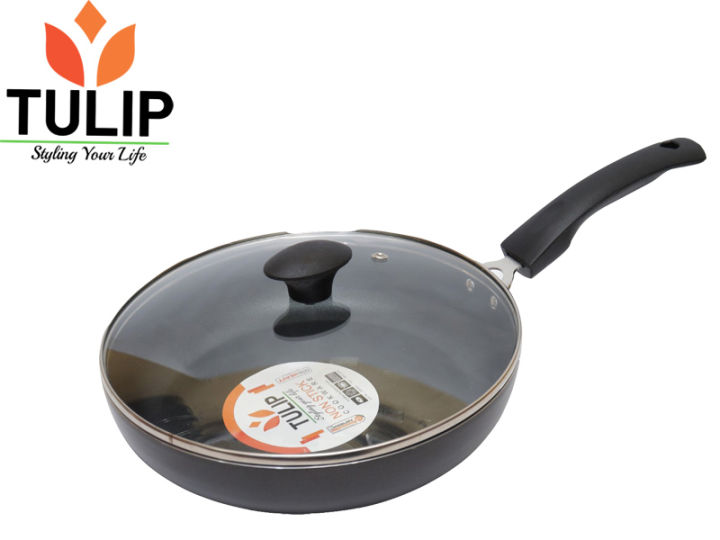 Tulip Induction Fry Pan With Lid (28 cm) | Daraz.com.np