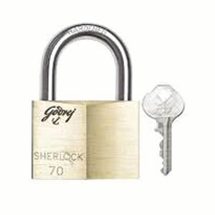 "Godrej" Sherlock Padlock 70 mm with 3 Keys | Daraz.com.np