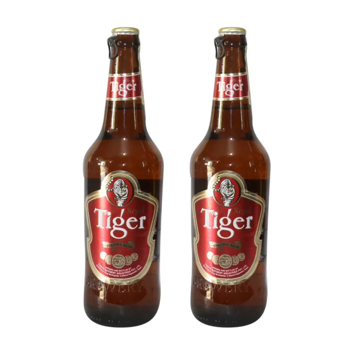 Tiger Nepal Strong Beer - 650 ml (Pack of 2 ) | Daraz.com.np