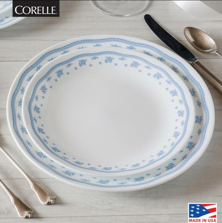 Corelle Morning Blue Dinner Plate (Per Piece) | Daraz.com.np