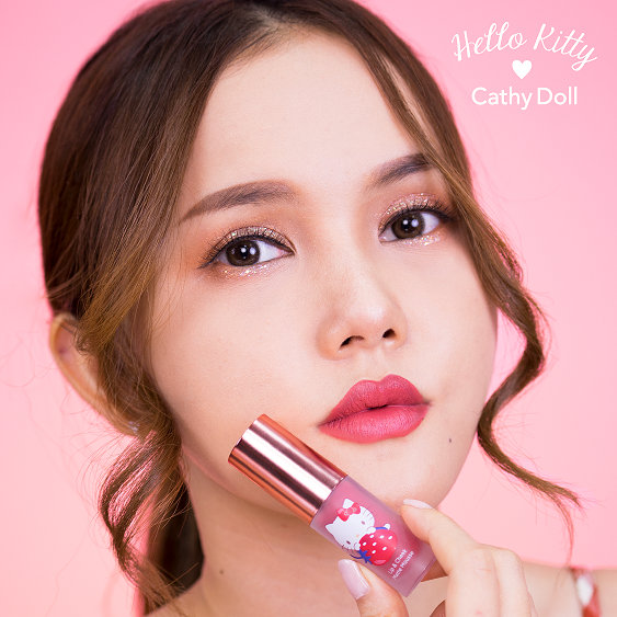 Lip & Cheek Matte Mousse 4 gm Cathy Doll Hello Kitty #01 Punch | Daraz ...