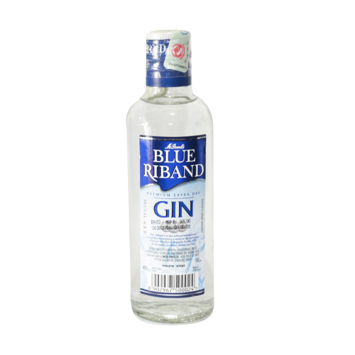 Mc Dowell's Blue Riband Gin - 180 ml ( Pack Of 48 ) | Daraz.com.np