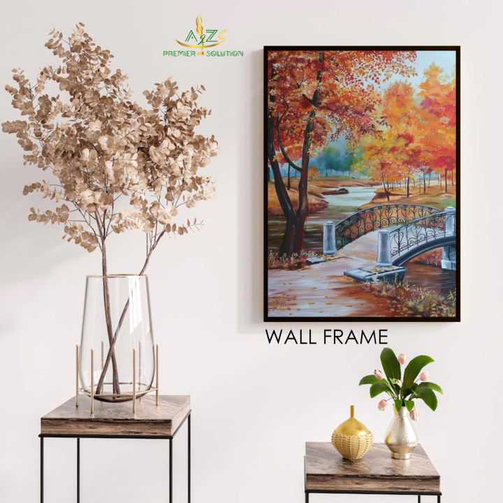 ABSTRACT OIL PAINTING WALL FRAME | Daraz.pk