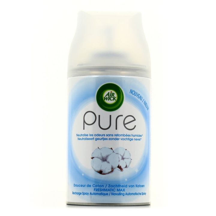 Airwick Air Freshener Freshmatic Pure Cotton Refill 250Ml | Daraz.pk