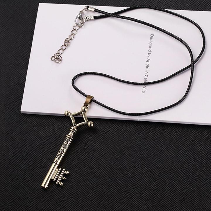 Attack On Titan Necklace Eren Key Shingeki No Kyojin Pendant Necklace ...