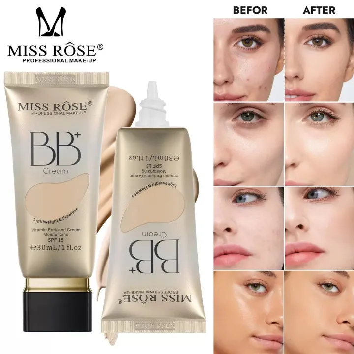 Miss Rose makeup BB Cream Light Weight & Flawless 30ml | Daraz.pk