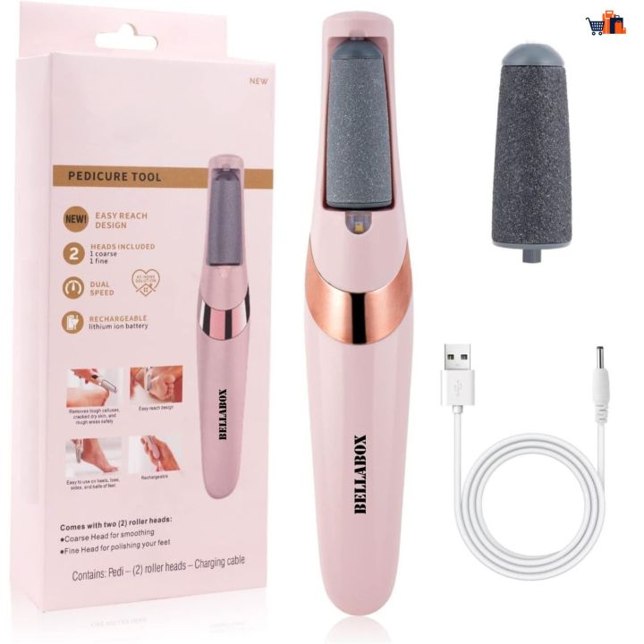 USB Rechargeable Pedicure Feet Callus Remover, Electric Feet Pedicure ...
