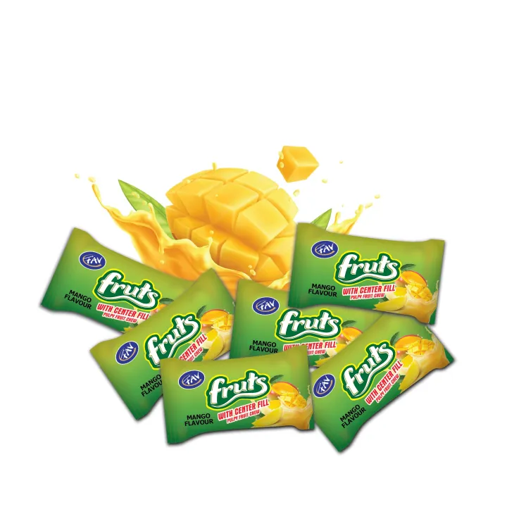FAV FRUITS PULPY JELLY Candy Toffee (MANGO) Caramels & Toffee Tropical ...