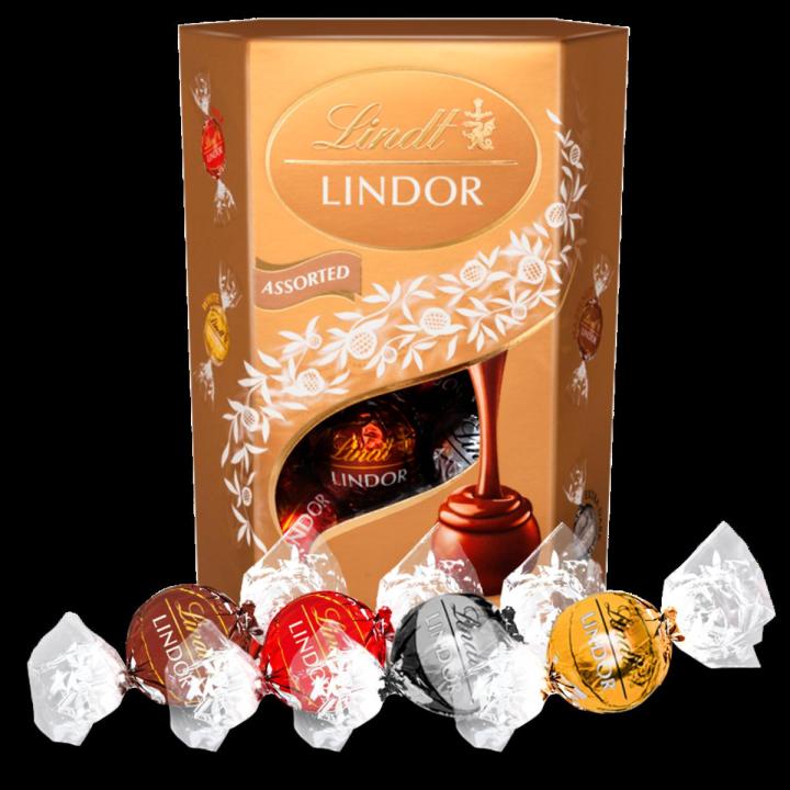 Lindt Lindor Irresistibly Smooth Assorted Chocolate Box 200g | Daraz.pk