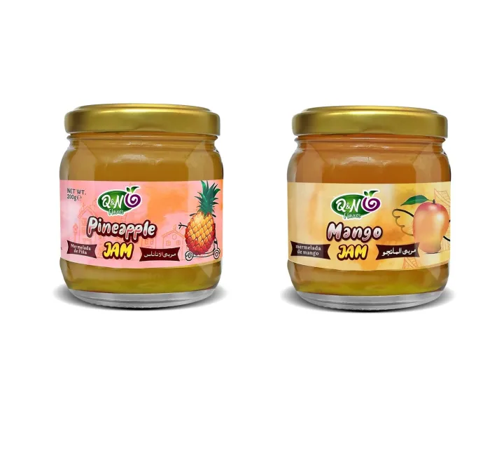 Q&N Flavors by Dreamworld Resort Pine Apple Jam and Mango Jam 200gm ...