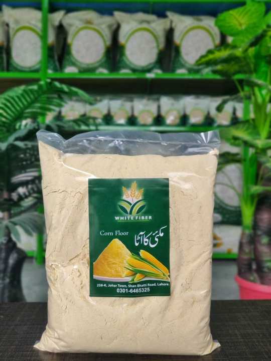 Pure Corn Flour/ Makai Aata 1KG | Daraz.pk