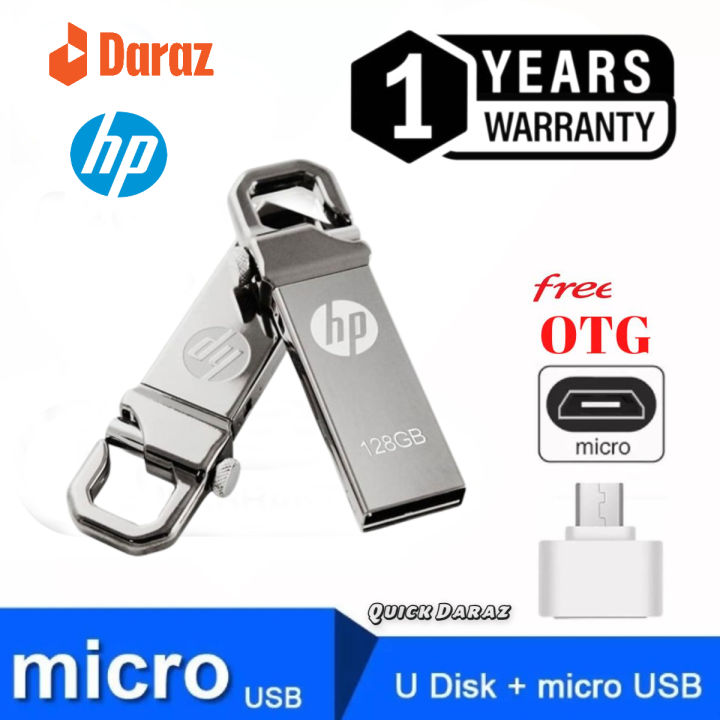 HP Flash Drive 128 GB 64 GB 32 GB USB Good Speed 3.0/2.0 Flash Memory ...