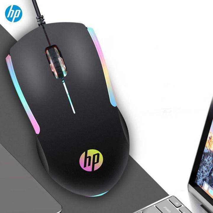 HP M160 Wired Mouse High Performance Optical Gaming Mouse With Rainbow LED | Daraz.pk