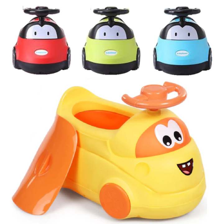 Twinkle Little Bunny Smart Potty Trainer Seat With Safety Handle For ...