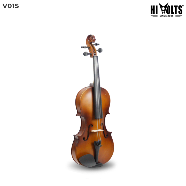 HI VOLTS V01S VIOLIN BEGINNER LEVEL 4/4 With Bow , Rosin & Case | Daraz.pk