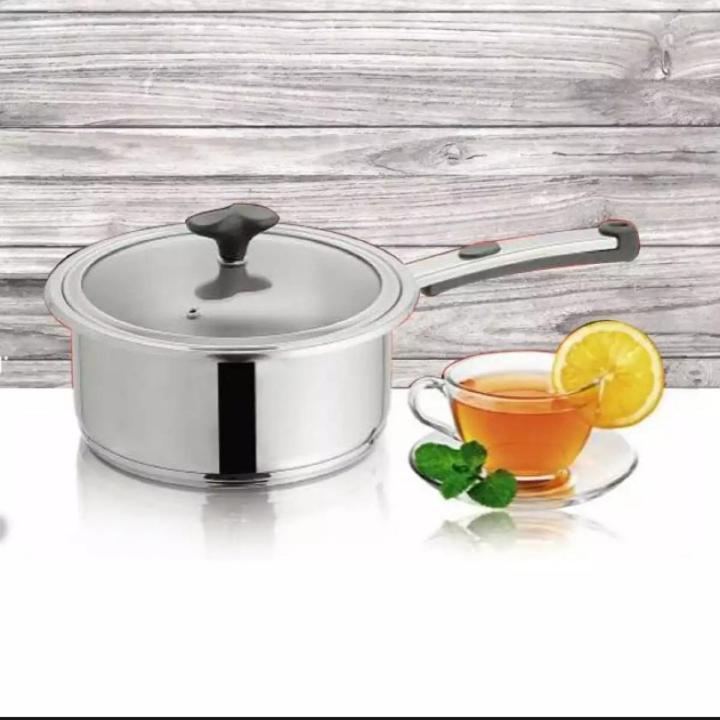 Stainless Steel Sauce Pan 18cm (Alpha Casserole 100% Original ...