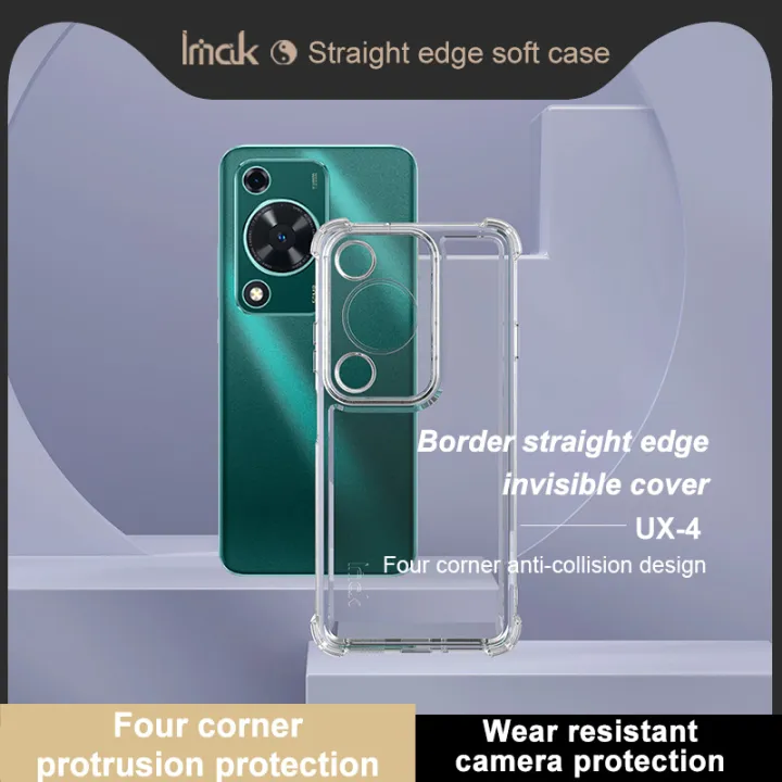 IMAK Case For Huawei Nova Y72 Enjoy 70 70S UX-4 Series Straight Frame ...