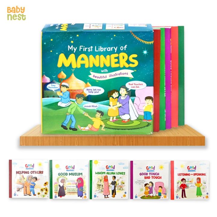 My First Library of Manners for kids JBD Learning Books | Daraz.pk
