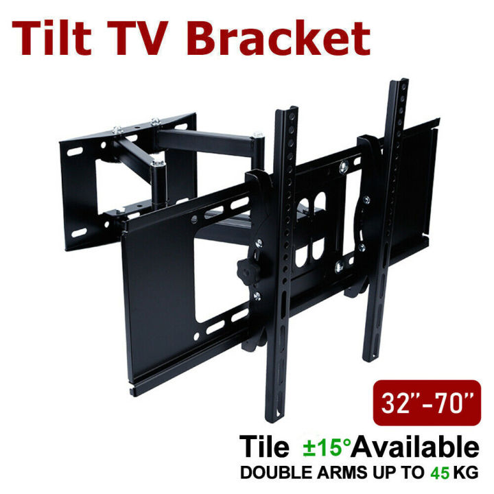 TV Mount Bracket for 32-70 Inch Flat Screen TVs, Full Motion TV Wall ...