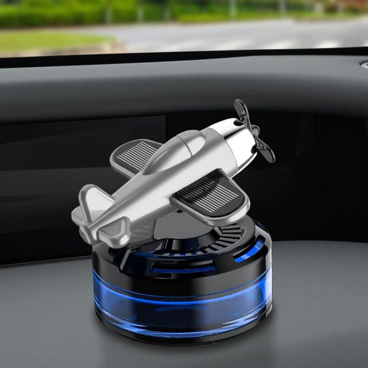 New Shape Car Aroma Diffuser Multicolor Solar Powered Aeroplane Glider ...