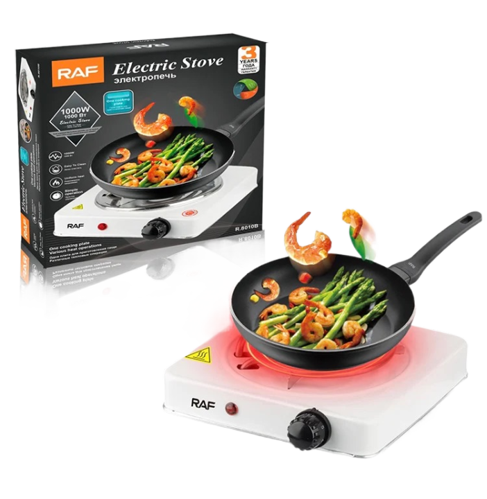 RAF ELECTRIC STOVE NON-STICK COATING 1000W R8003 | Daraz.pk