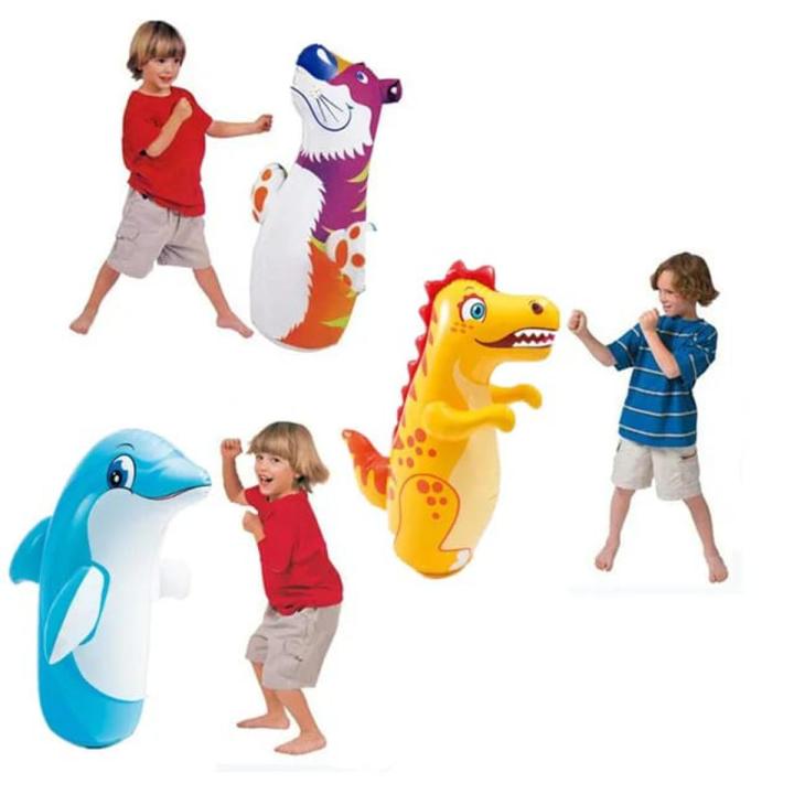 INTEX Inflatable Animal Toy Children 3D Bop Bags Designs Boxing Punch ...