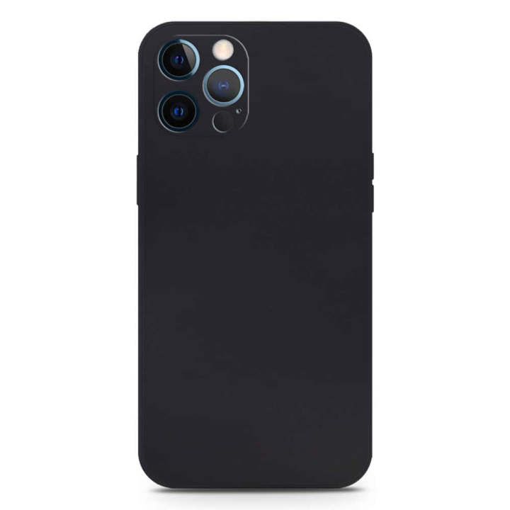 Skinlee Silica Gel Case - Black - iPhone 12 Pro | Daraz.pk