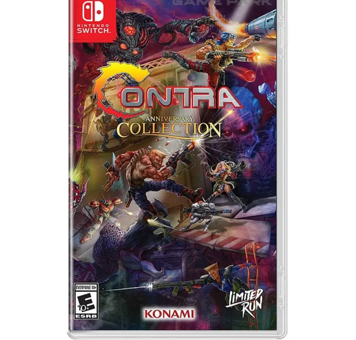 Contra Anniversary Collection Nintendo Switch , DVD , Games , Nintendo ...