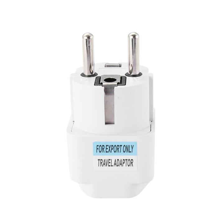 German Standard Converter US AU to Europe Travel Plug Adapter Korea ...