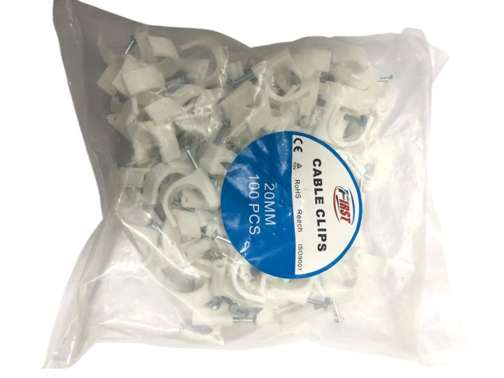 KSS Nail Cable/Wire Clip (20mm) | Daraz.pk