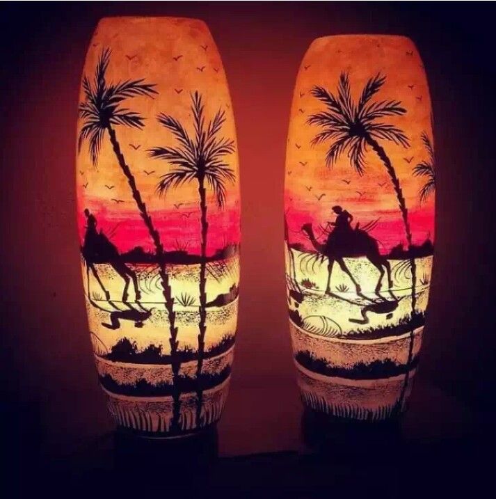 Camel Skin table Lamp Export Quality (Height 32cm) | Daraz.pk