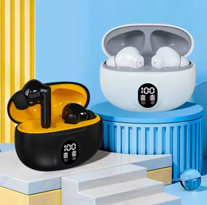 🔥 TWS Wireless Earbuds with LED Display – ENC Noise Cancellation, HiFi ...