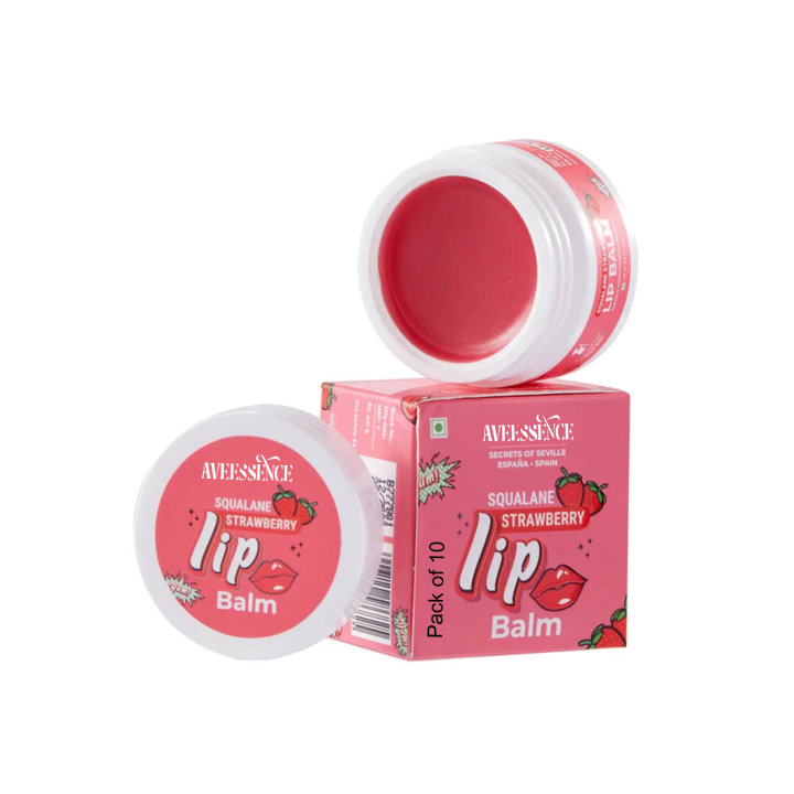 Attaz Strawberry Lip Balm- Lip Mask Lips Healer Softener Lips care ...