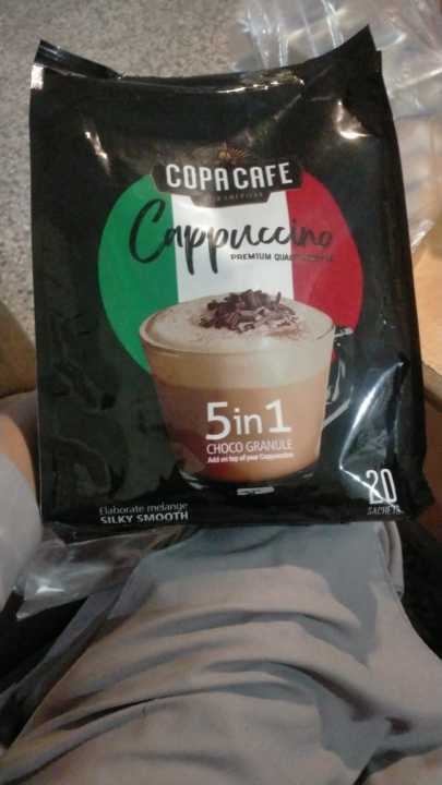 Cappuccino Coffee Sachet(20 pack)- imported COPA CAFE | Daraz.pk