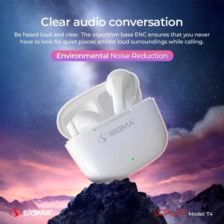 Sigma EarBuds WAVE T4 TWS || Super Sound Quality || Best Airbuds In the ...