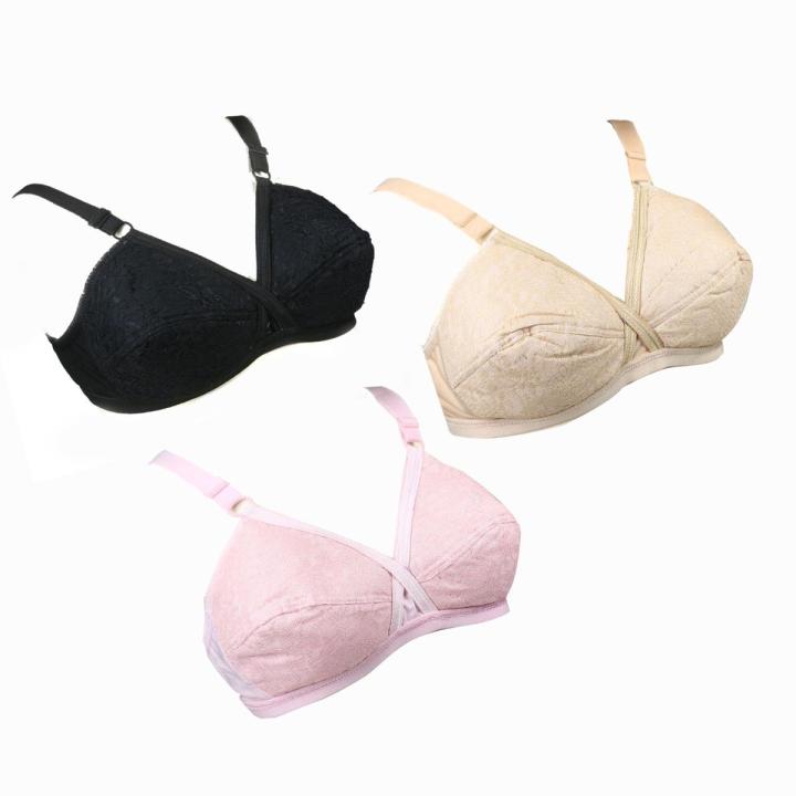Pack of 3 Padded Bra for women girls High Quality bra for ladies ...