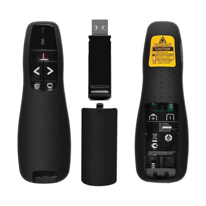 R 400 Wireless Slide Changer / Presenter / Clicker - RF Remote Control ...