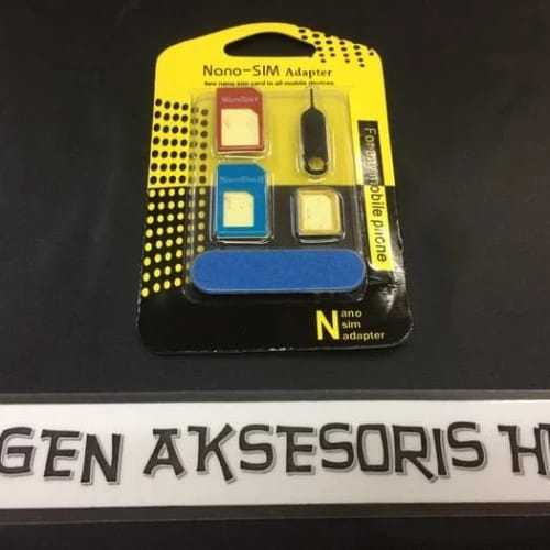 Nano SIM Adapter 4 in 1 Sim Card Sim Tray Micro Ejector Ampelas | Daraz.pk