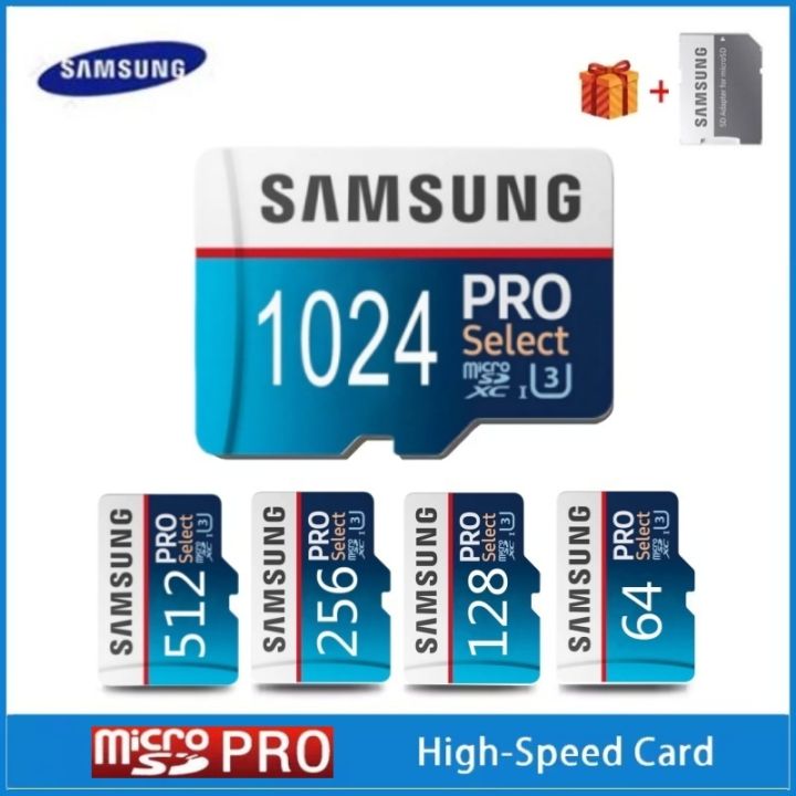 【COD + Gift】Micro SD card 100MB/S high-speed U3 Class10 flash memory ...