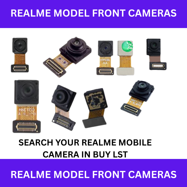 Original Realme C2 / C3 / C11 / C12 / C15 / 5i Front Camera Module ...