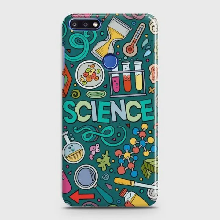 Huawei Y6 Prime 2018 (Honor 7A) Cover - SkinLee HQ Hard Case - Science ...