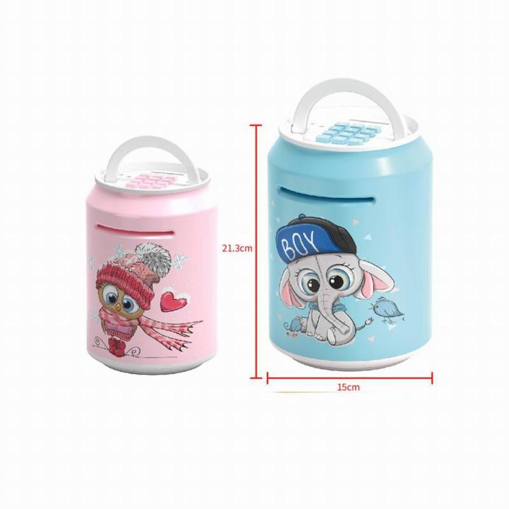 Smart electronic steal drum box password ATM Piggy Bank toys with ...