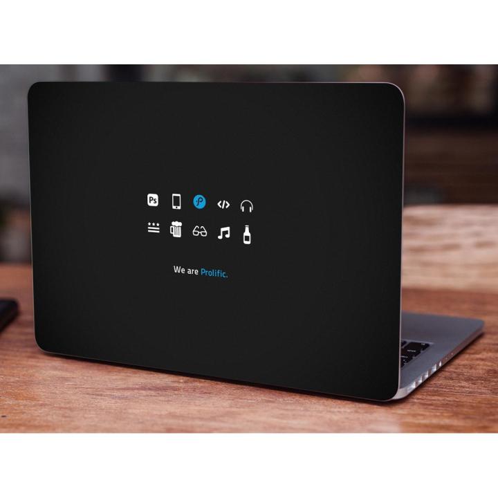 WE are Prolific Laptop Skin Vinyl Sticker Decal, 12 13 13.3 14 15 15.4 ...